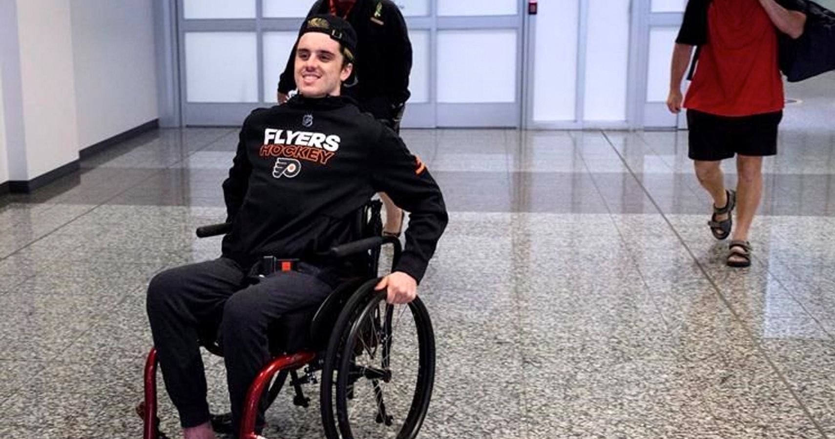 Paralyzed Humboldt Broncos Player Returns Home From Physio In Philadelphia