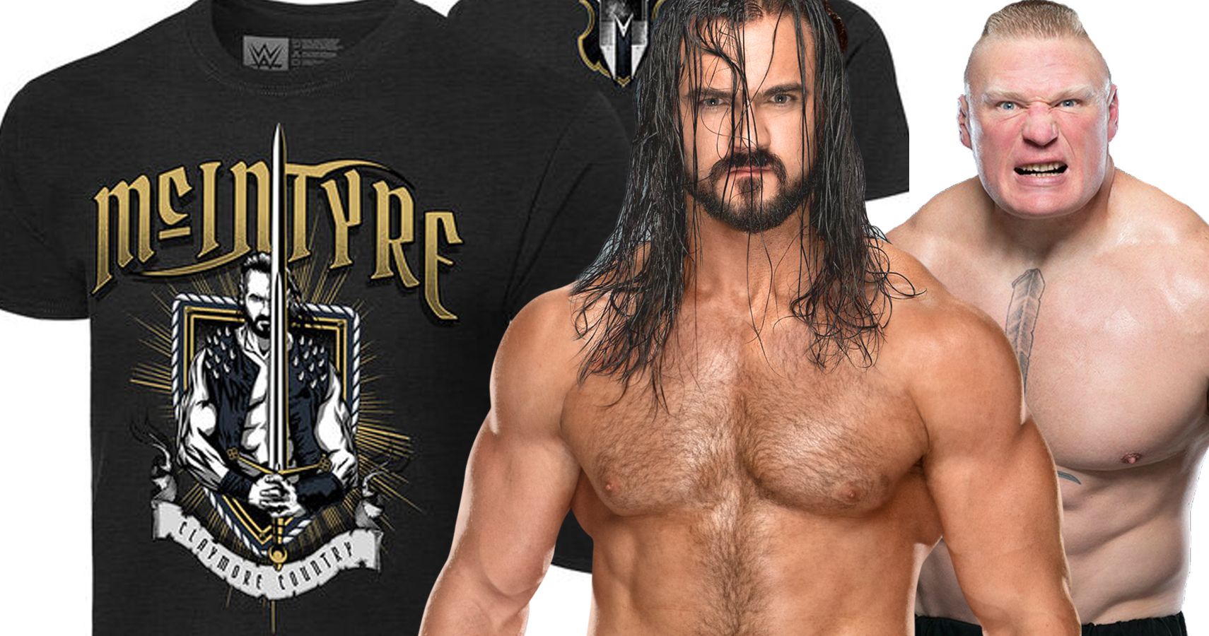[Theory] Drew McIntyre Mocks Brock Lesnar With New Merchandise Design