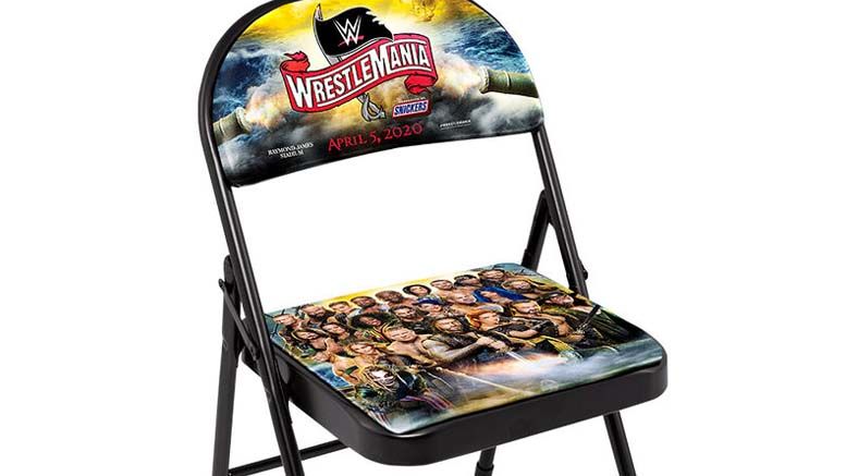 WWE Shop Selling Ringside WrestleMania 36 Chairs | TheSportster