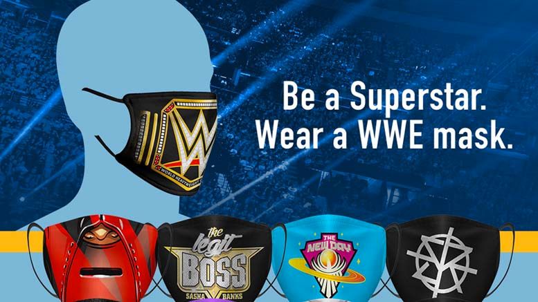 WWE Selling Superstar-Themed Face Masks for Charity