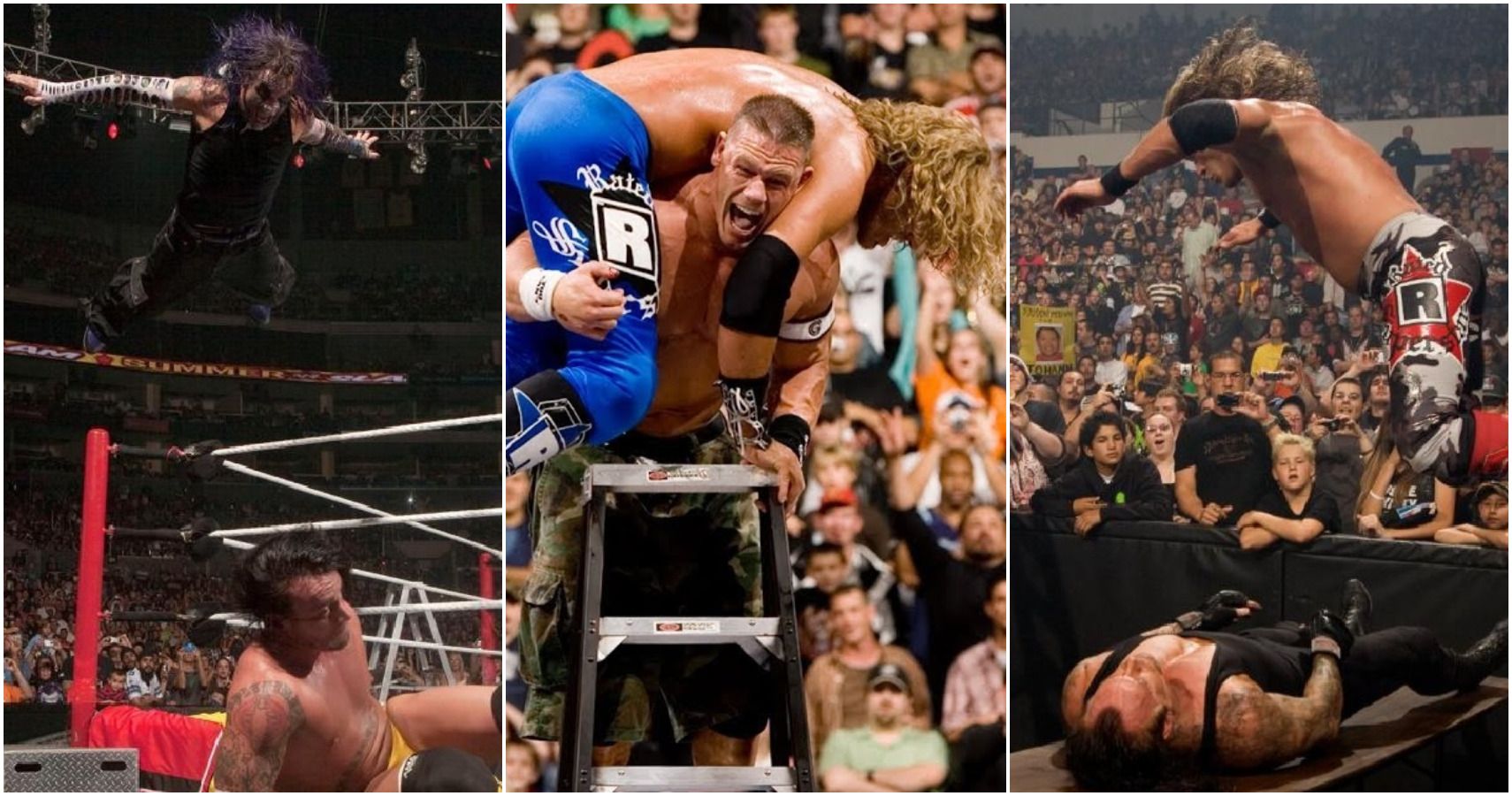 The First 10 WWE TLC Matches, Ranked From Worst To Best